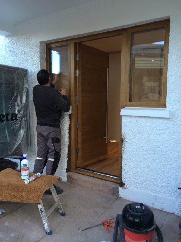 Fitting – Bespoke Front Doors and Windows