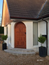 Arched Door Bespoke ARC-PAN-2 – Bespoke Front Doors and Windows