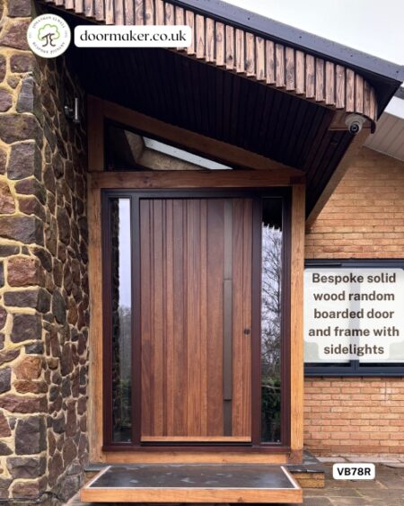 Contemporary Front Doors Random Boards – Bespoke Front Doors and Windows