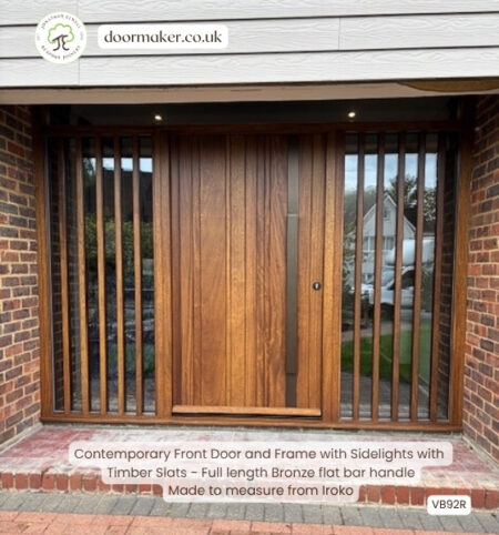 Contemporary Front Doors Random Boards – Bespoke Front Doors, Windows ...